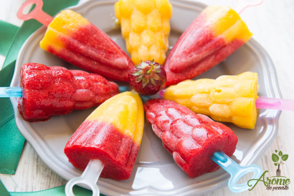 Popsicles - Inghetata raw pe bat - Arome de poveste